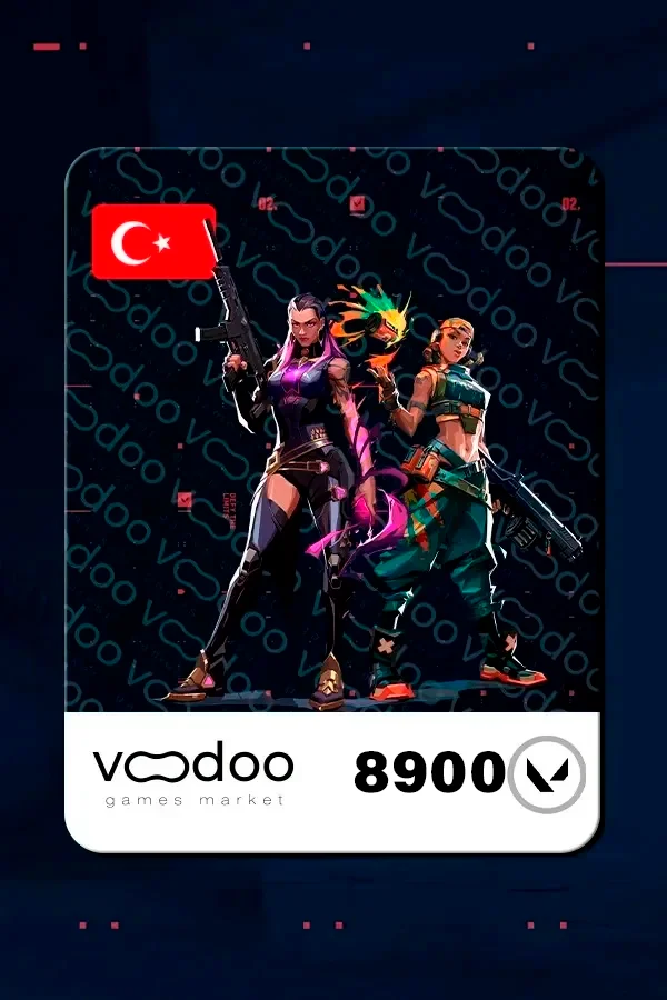 Valorant Points 8900 VP Turkey | Voodoo Market